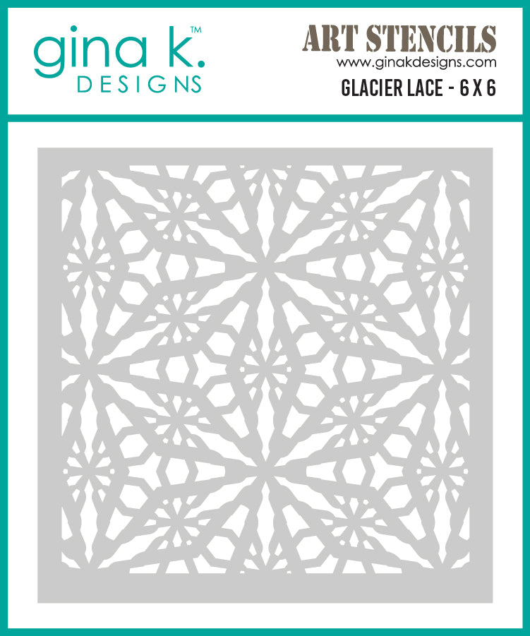 *STENCILS- Glacier Lace – Gina K Designs, LLC