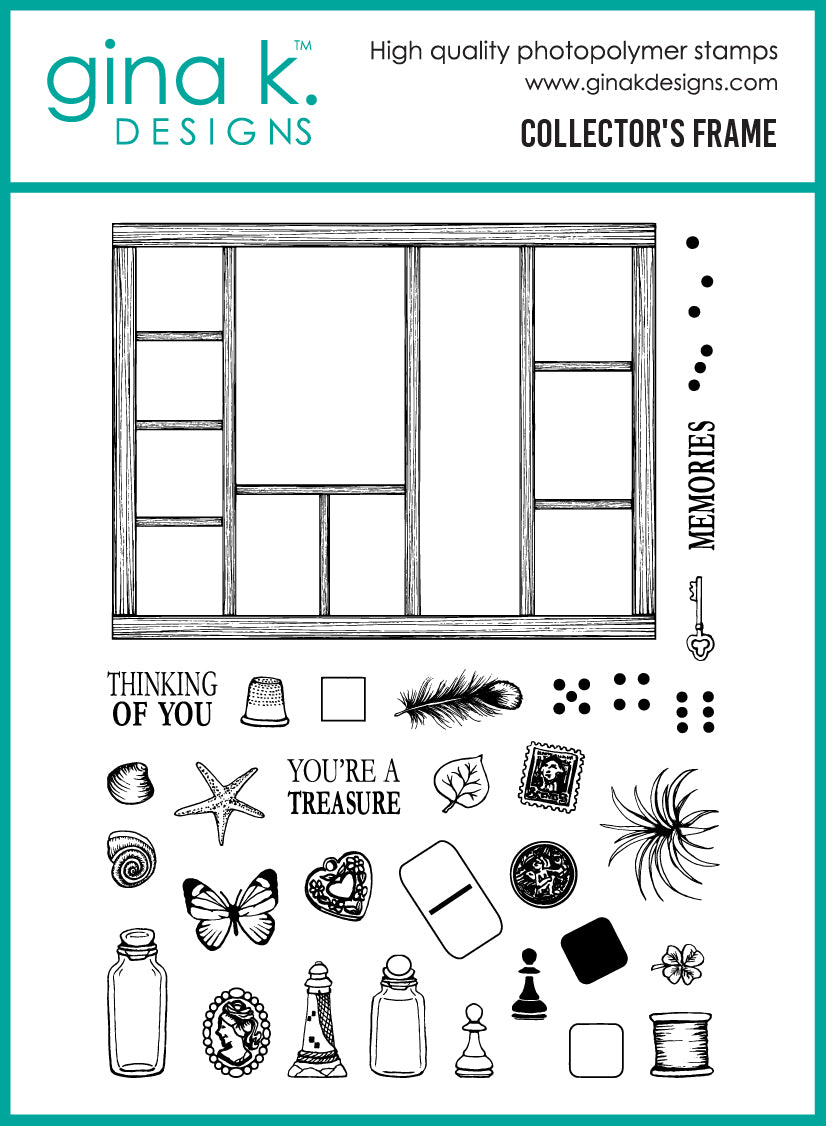 STAMPS- Collector's Frame – Gina K Designs, LLC
