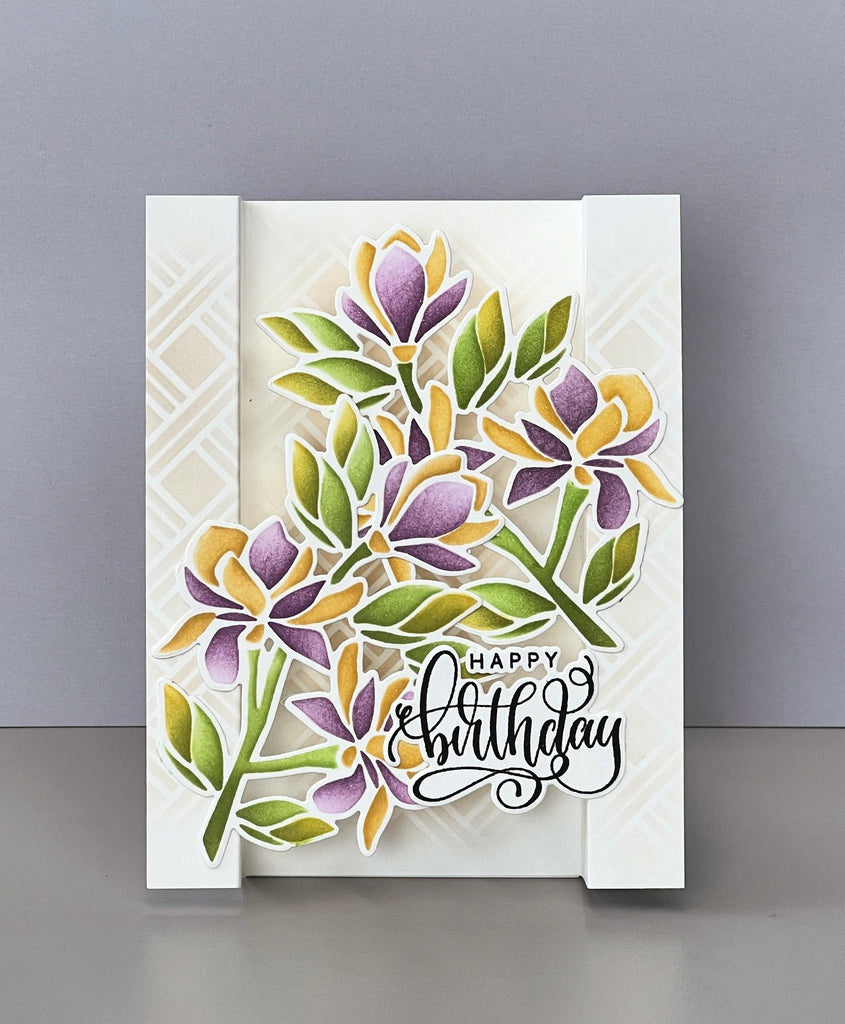 STENCIL- Fancy Florals Layering Stencils – Gina K Designs, LLC