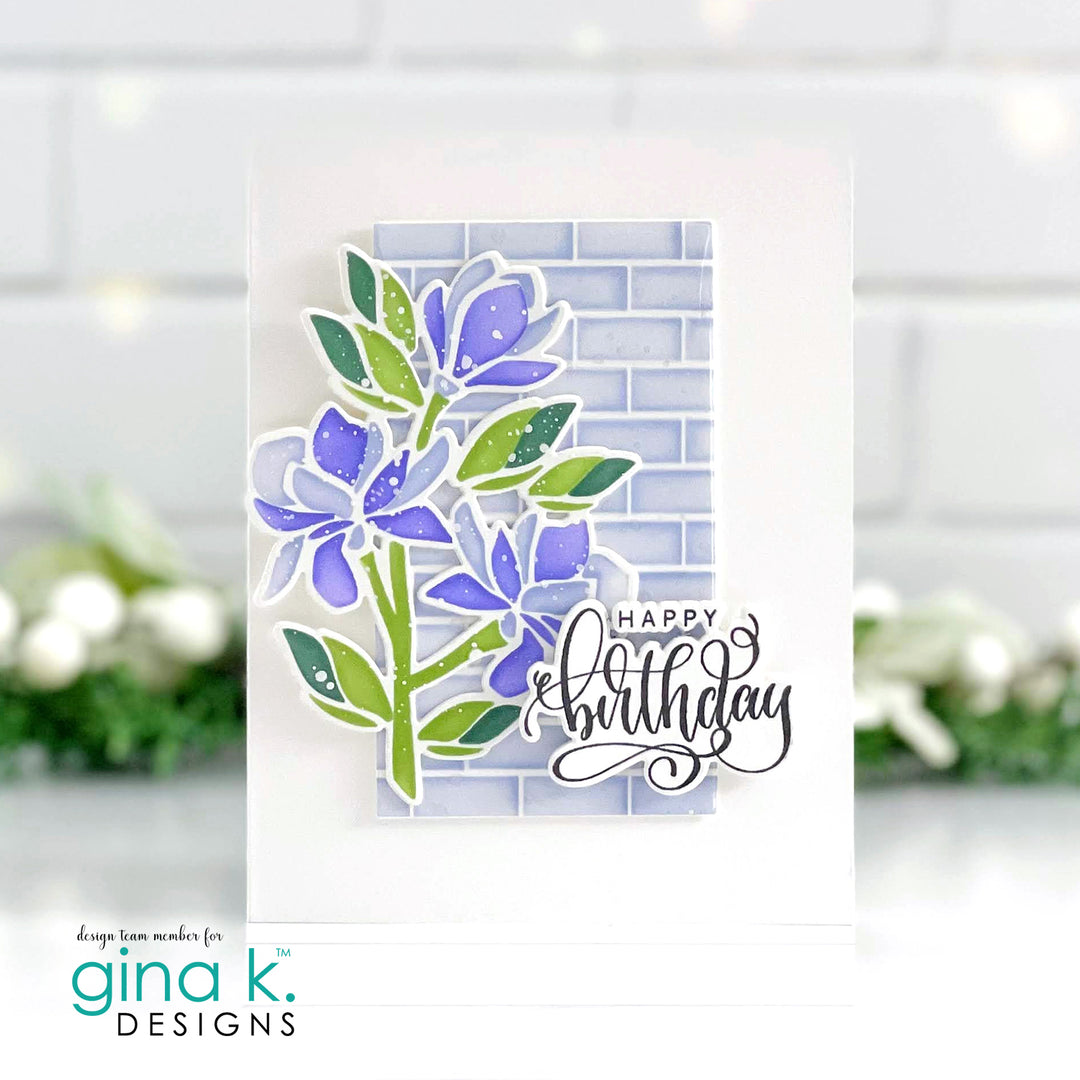 STENCIL- Fancy Florals Layering Stencils – Gina K Designs, LLC