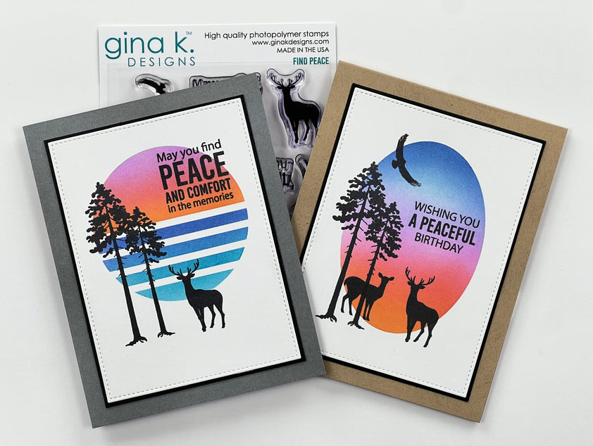 STAMPS- Find Peace – Gina K Designs, LLC