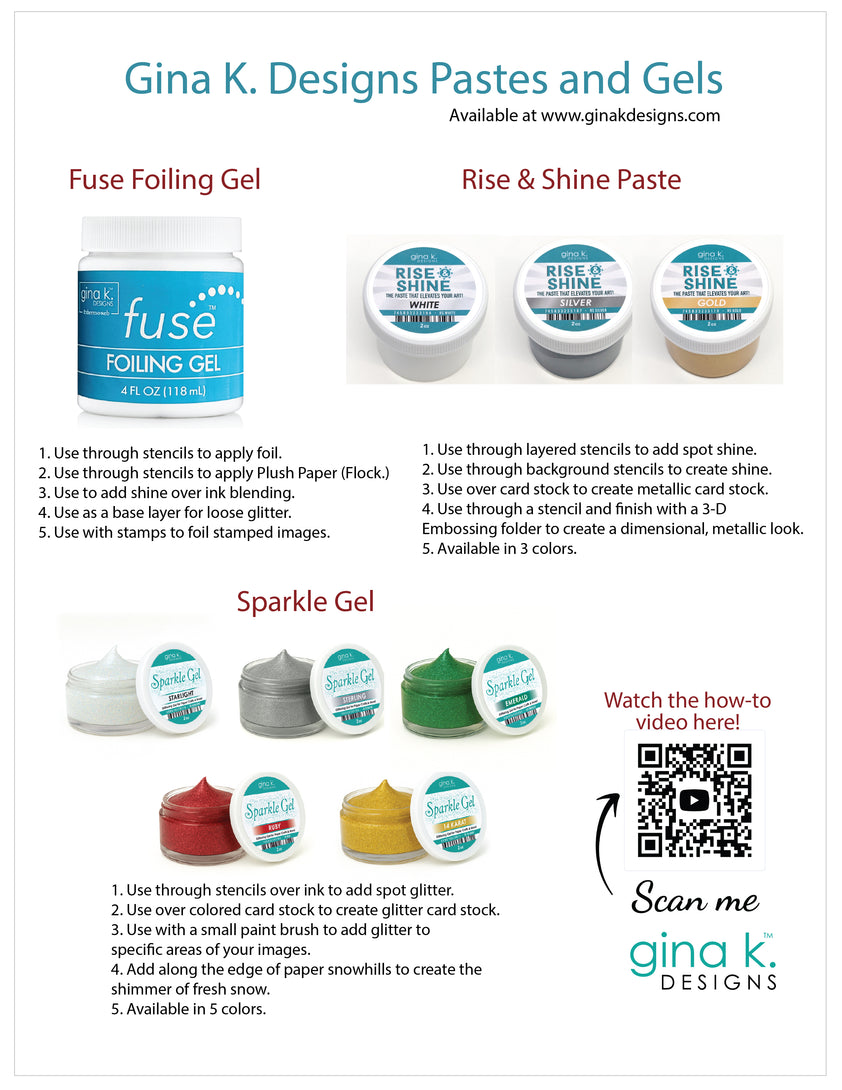 TOOL- Sparkle Gel 14 Karat – Gina K Designs, LLC
