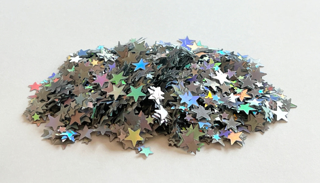 Embellishment- Holographic Stars – Gina K Designs, LLC