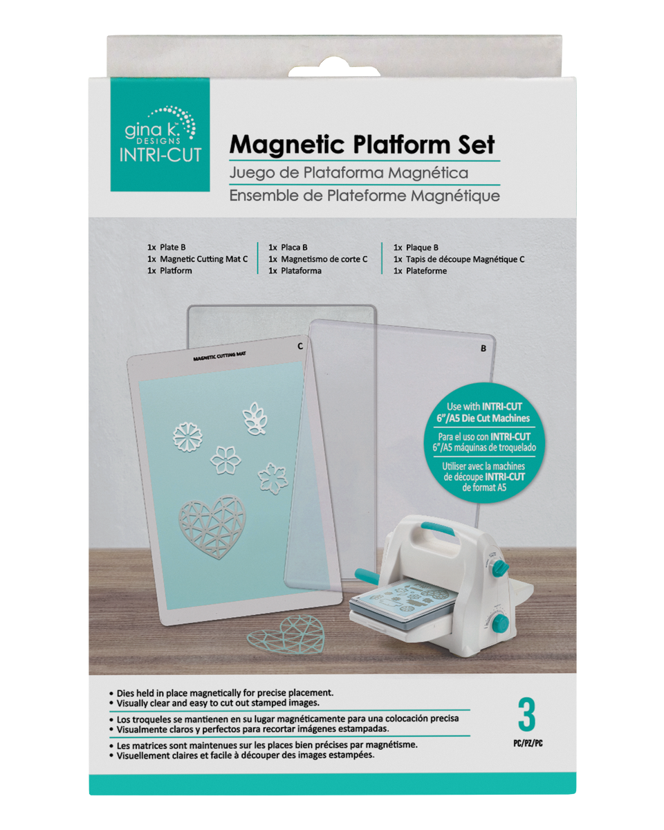 Intri-Cut Magnetic Platform Set – Gina K Designs, LLC