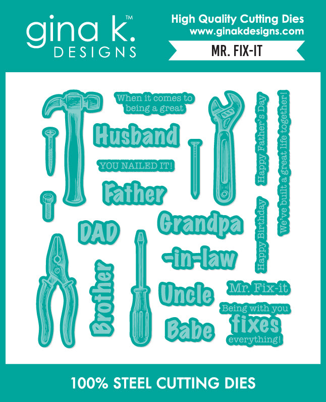 DIE- Mr. Fix-It – Gina K Designs, LLC
