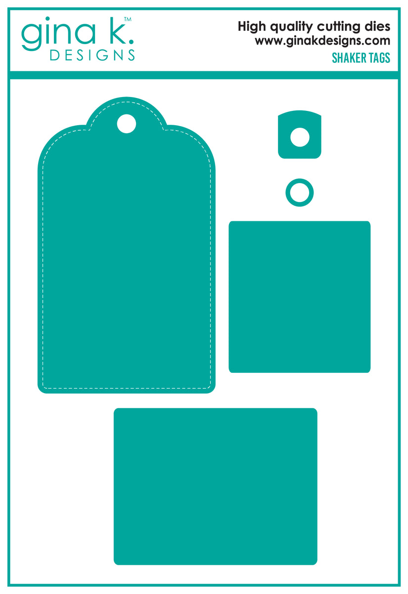 DIE- Shaker Tags – Gina K Designs, LLC