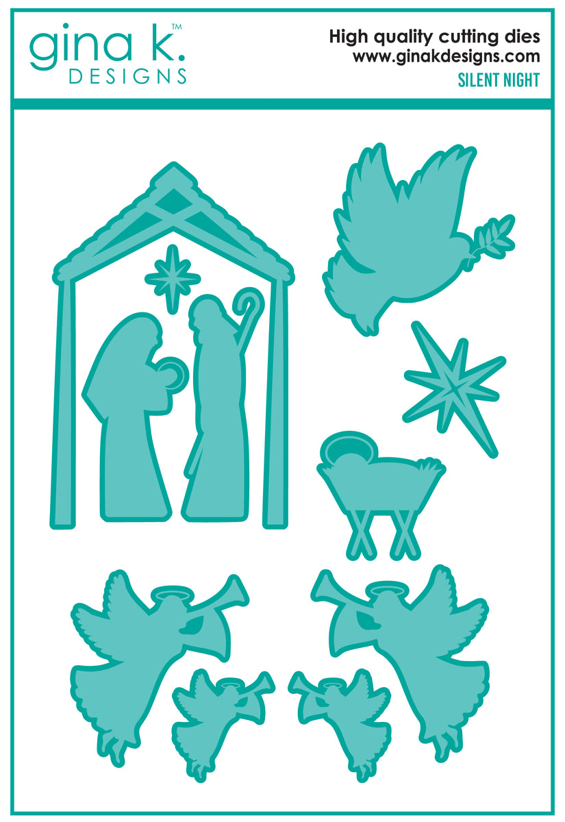 DIE- Silent Night – Gina K Designs, LLC