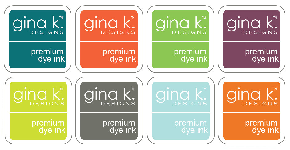INK CUBE ASSORTMENT- 2018 Add-On Colors – Gina K Designs, LLC