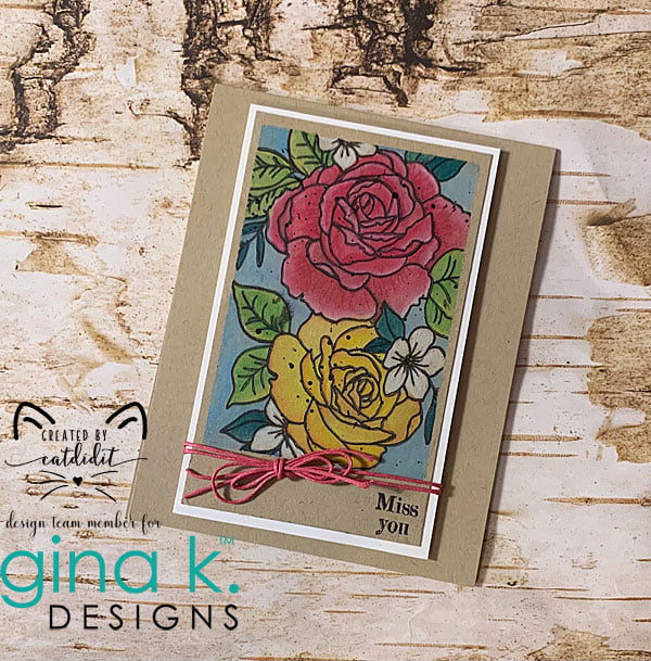 STAMPS- Rarest Rose – Gina K Designs, LLC