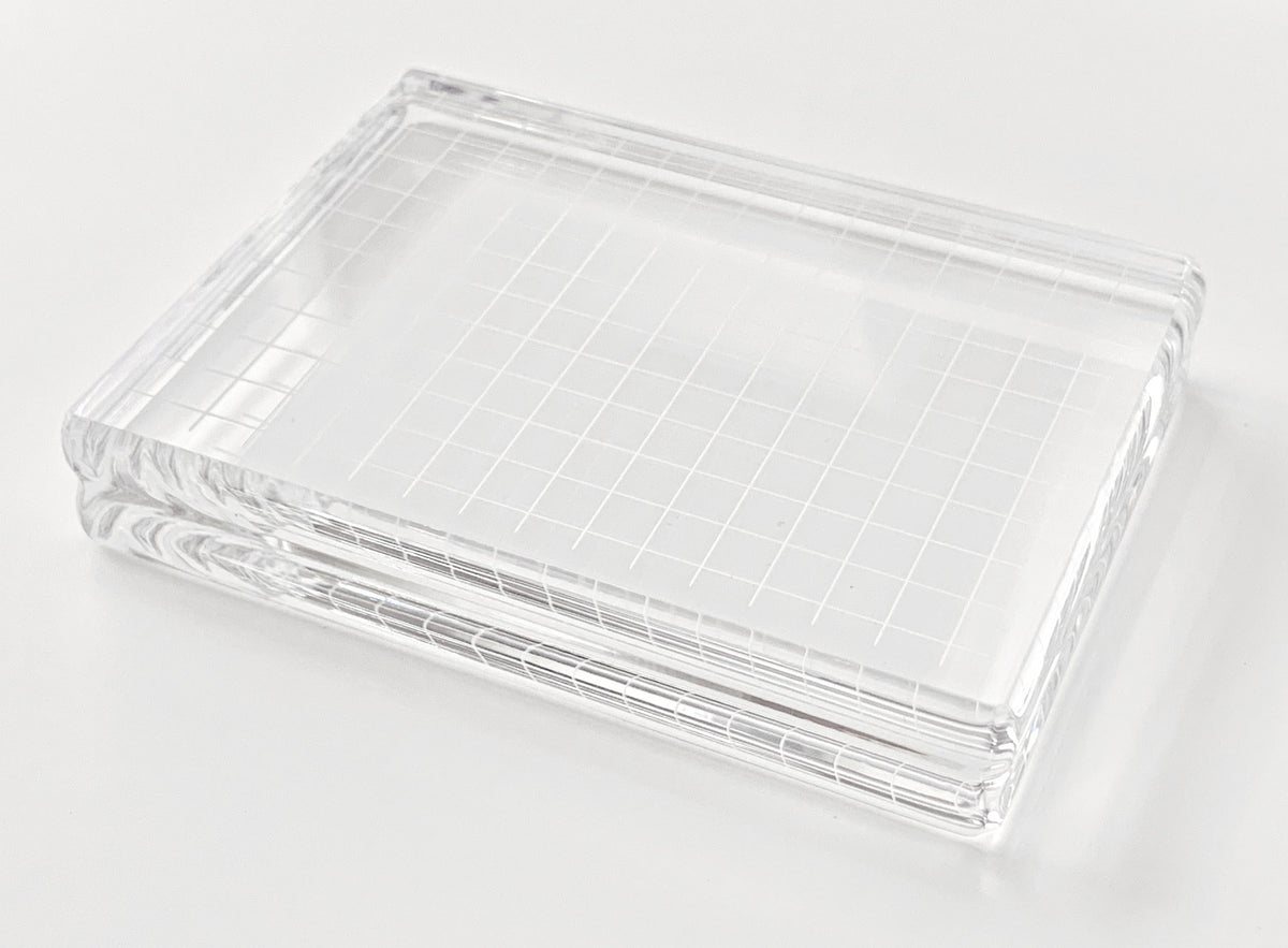 ACRYLIC BLOCK- Comfort Block- Large Rectangle 3" x 4" – Gina K Designs, LLC